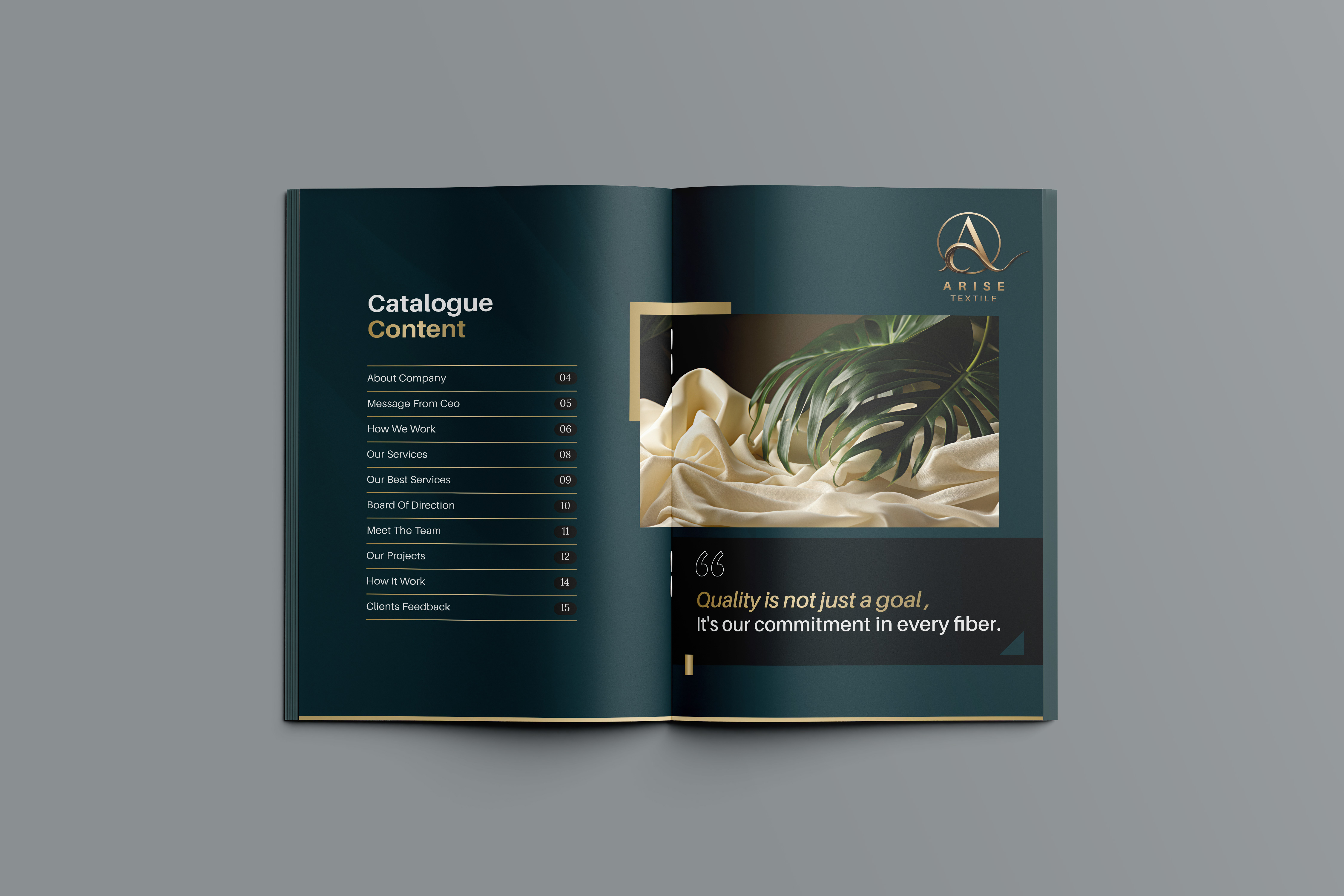 Textile Brochure | Catalogue by Mihir Pithawala on Dribbble