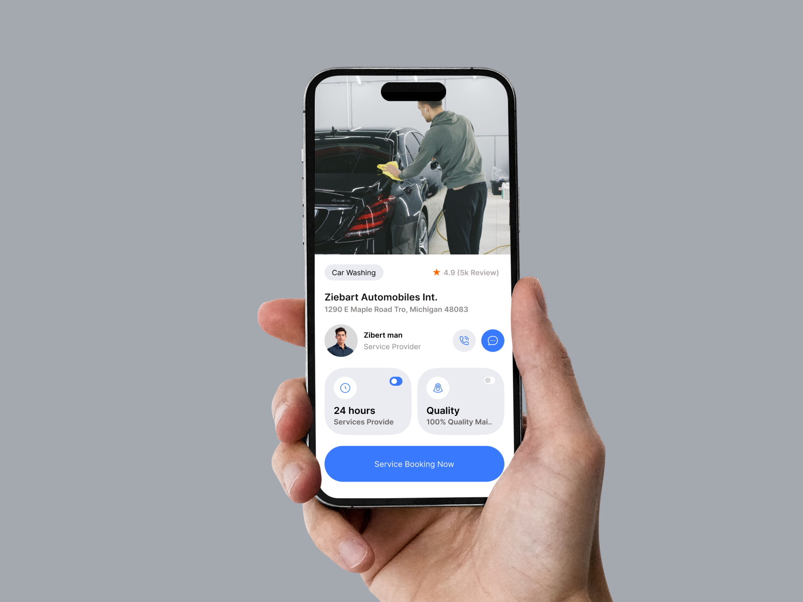 Car Wash Mobile App by Harunur Rashid on Dribbble