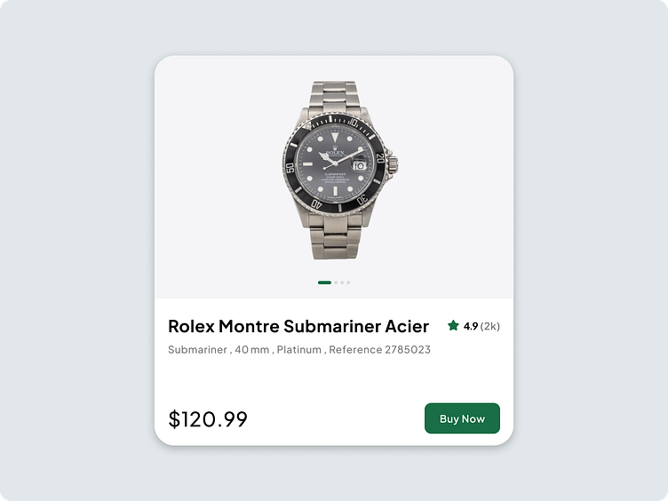 E-Commerce Product Card UI by Nima Shafikhani on Dribbble