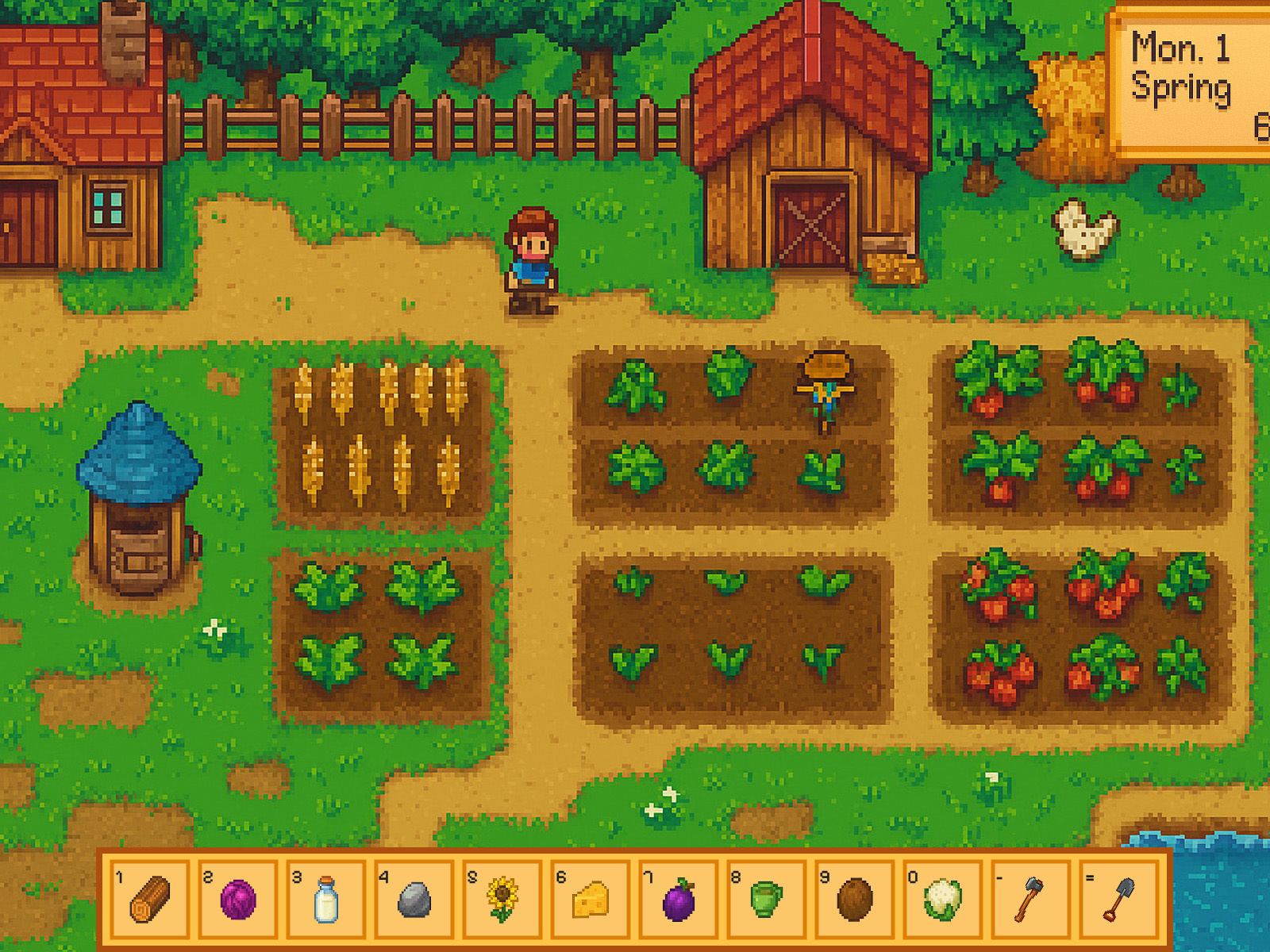 Pixel Game Art Icons – Farm Life Simulation Game Assets by Lutful ...