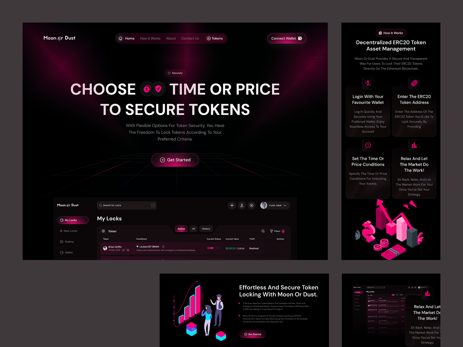 Web3 Token Security Landing Page UI/UX Design by Alamin Hasan on Dribbble