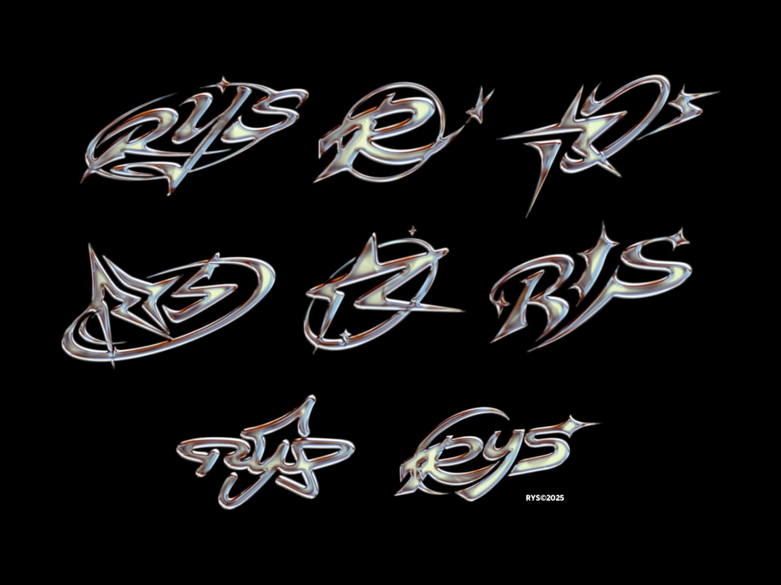 Logo RYS Y2k by Rasayangsama Design Studio on Dribbble