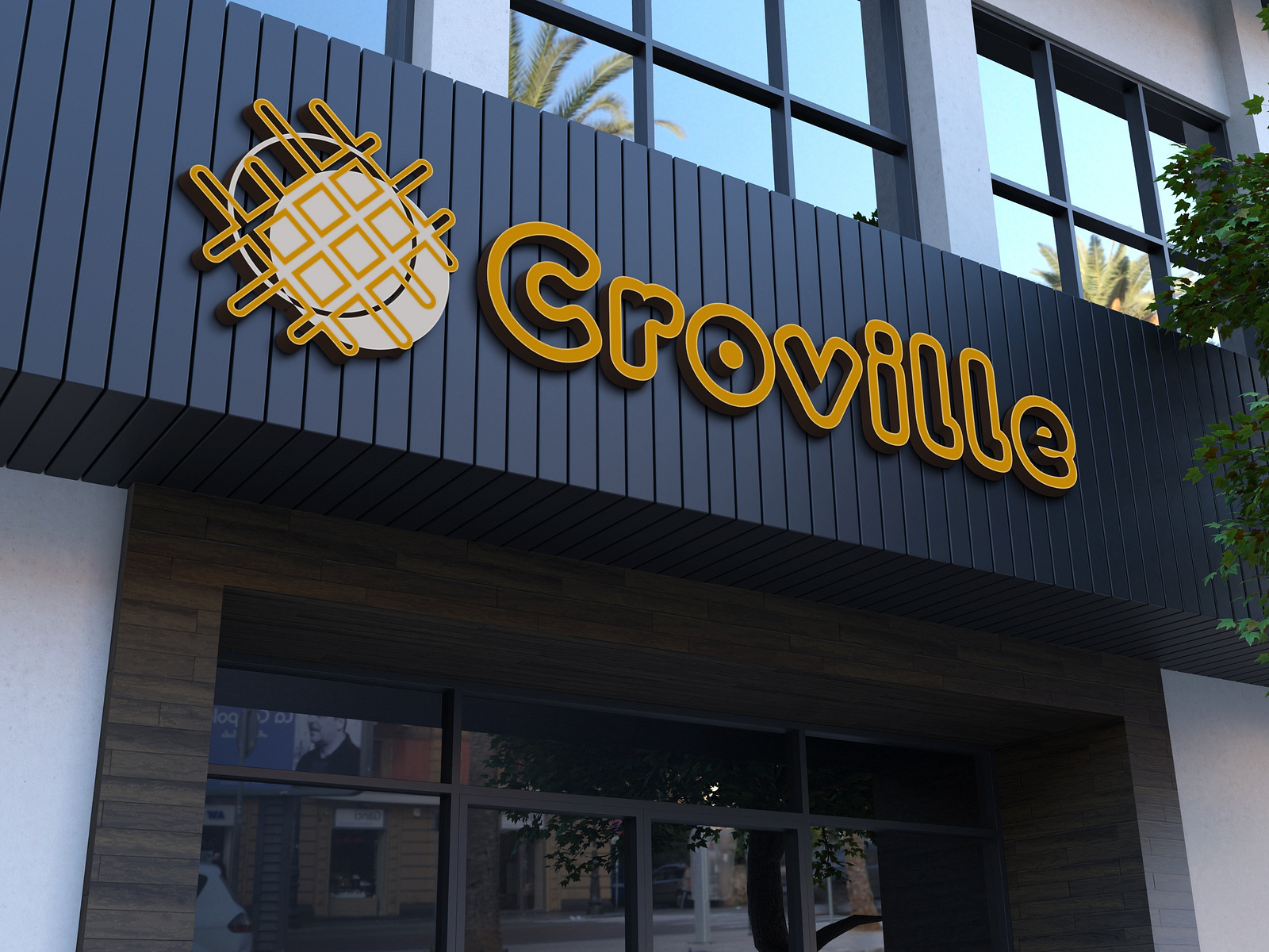 Branding for Croffle Shop by Wibi Al Rifqi on Dribbble