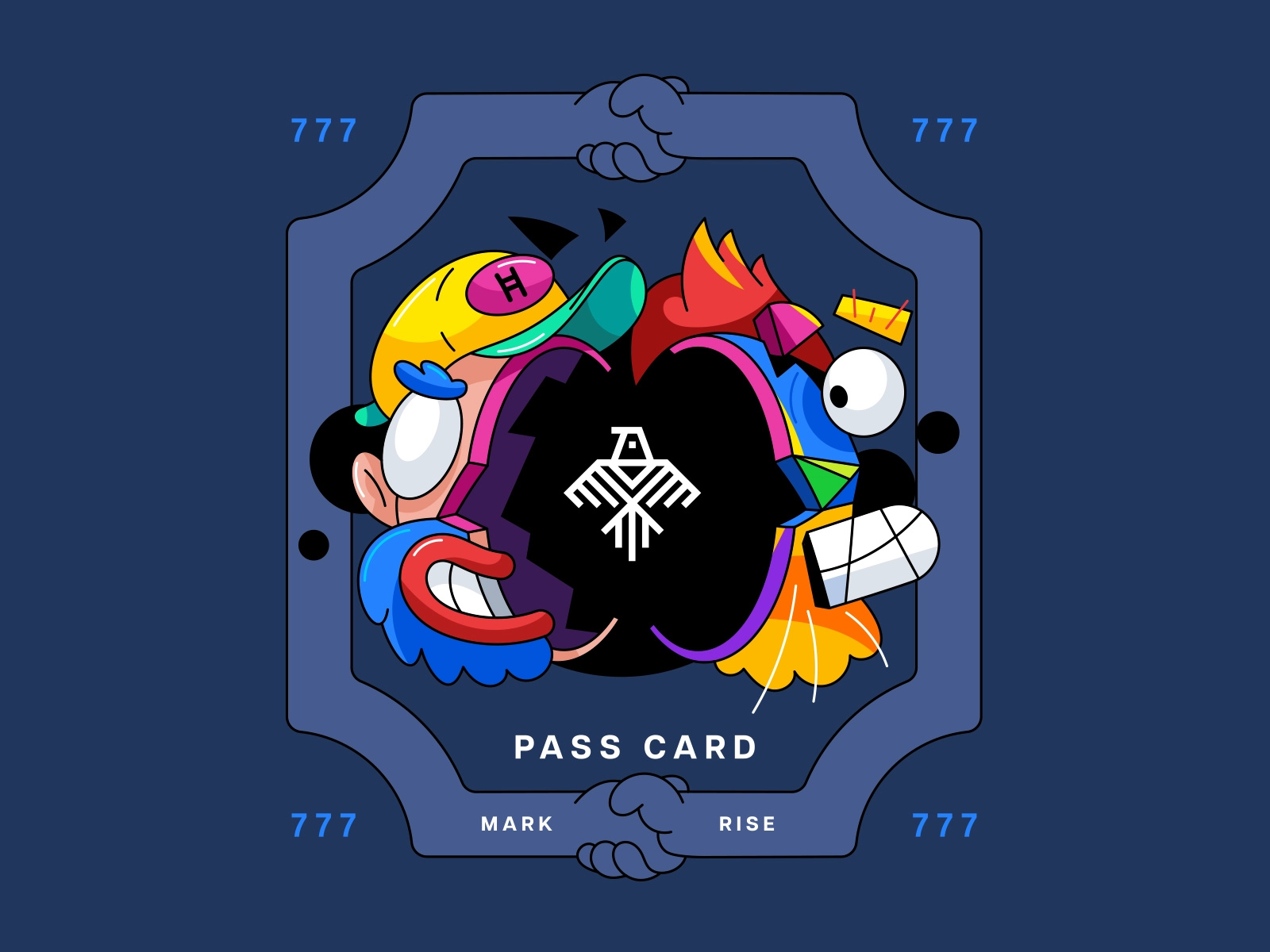 2D Doodle Character Design Illustration Created With Vectors by Mark ...