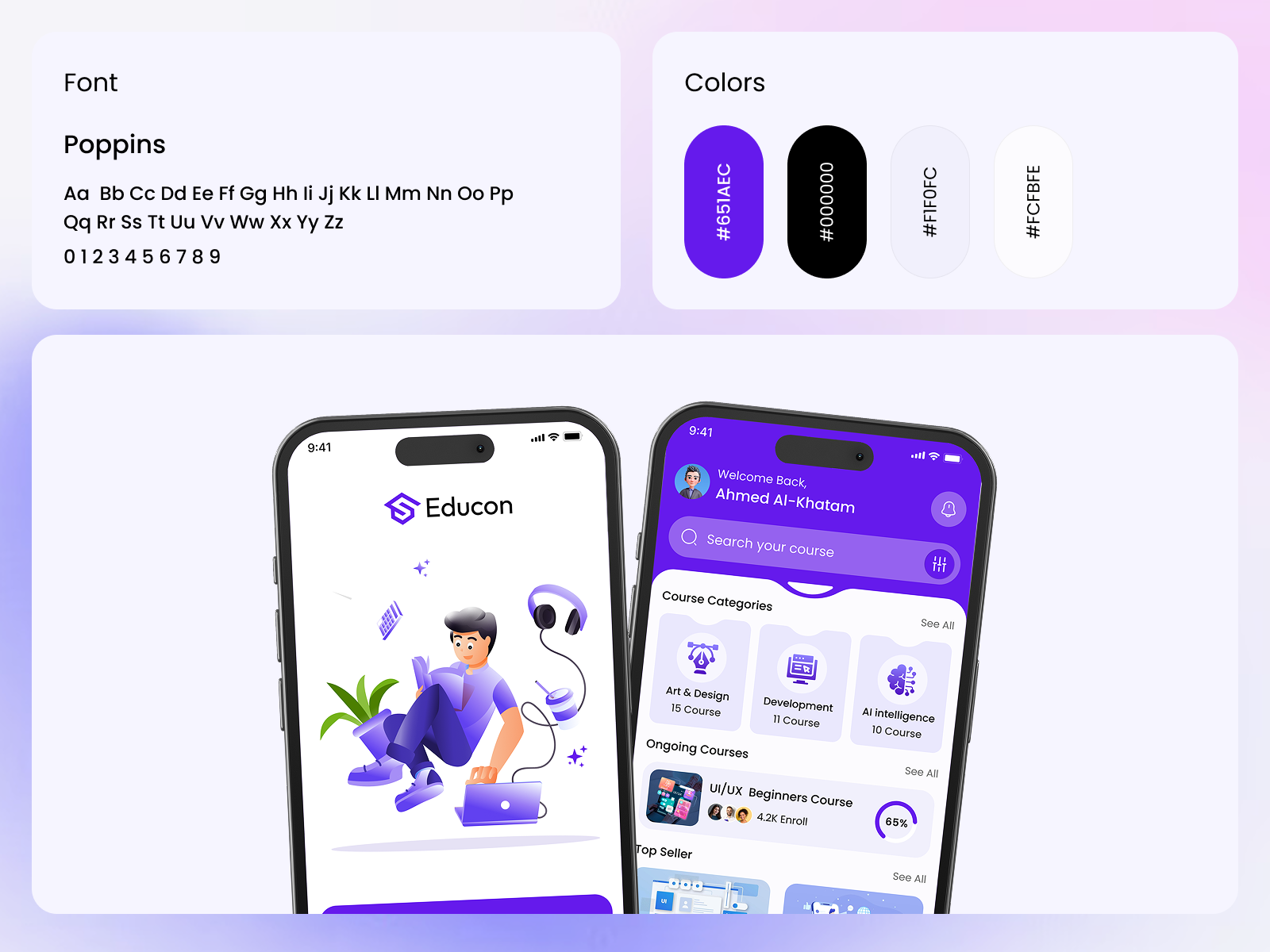 E-Learning Mobile App Design by Excellent Webworld on Dribbble