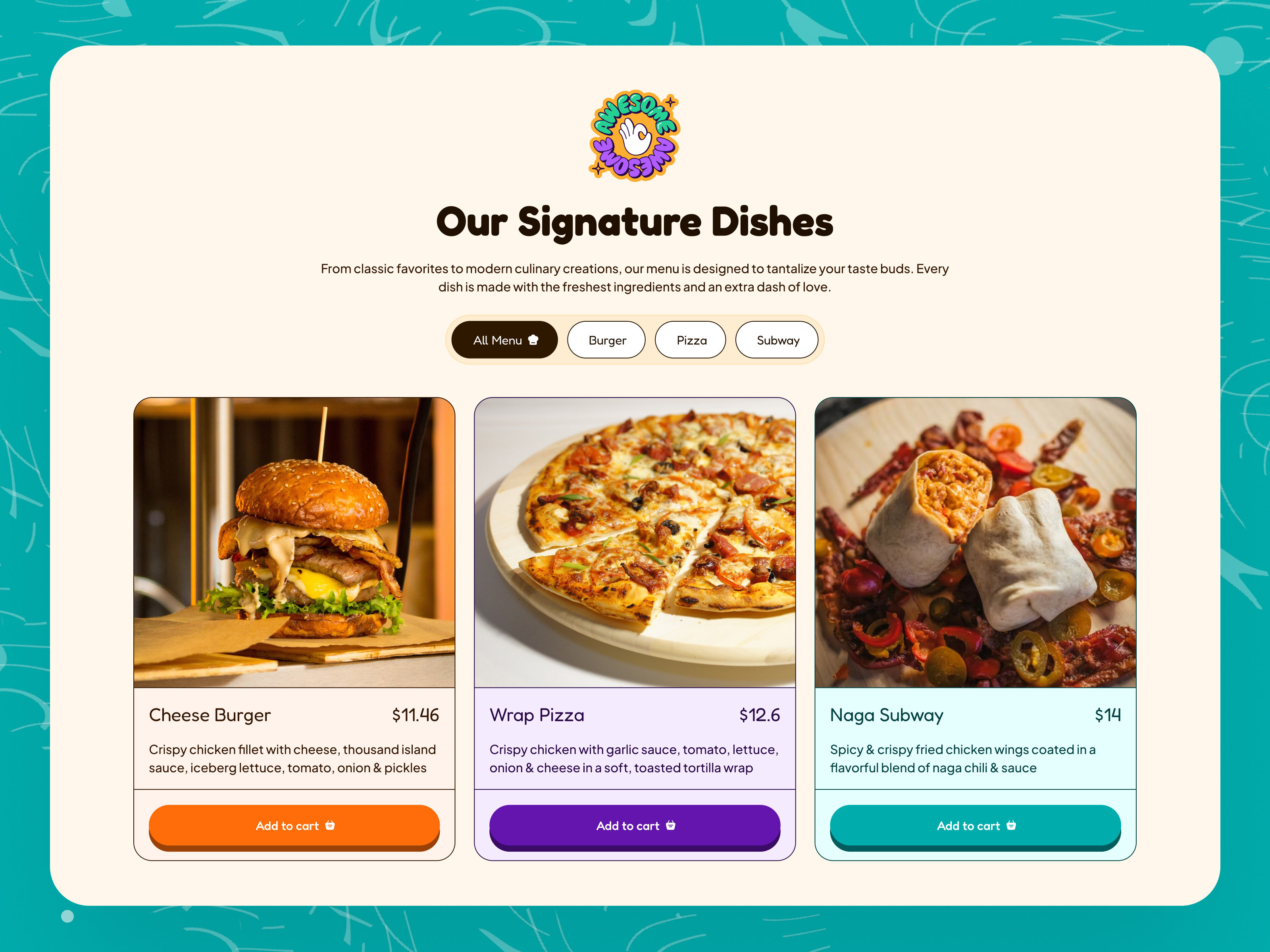 Unidine – Restaurant Website Template by Subash Chandra for Seative ...