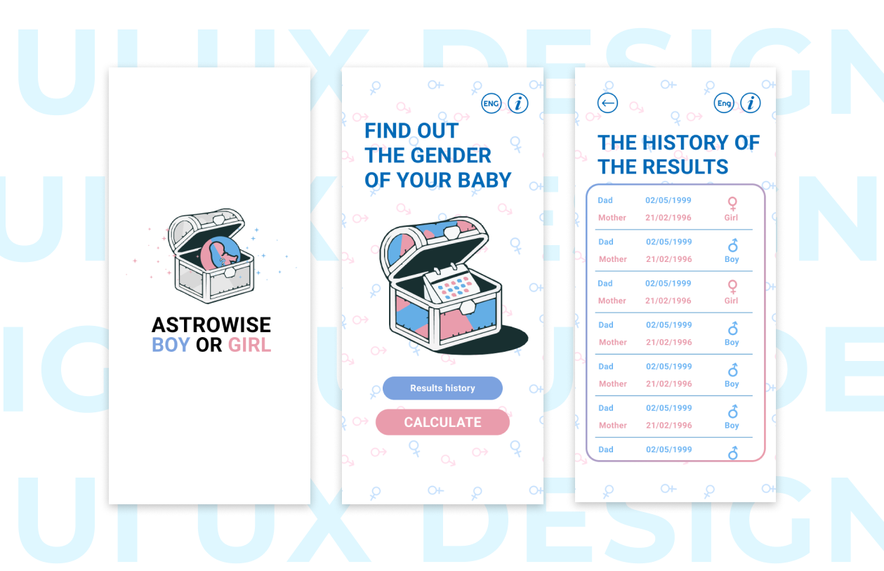 UX & UI Design Gender iOS & Android App by Alex Lydwig on Dribbble