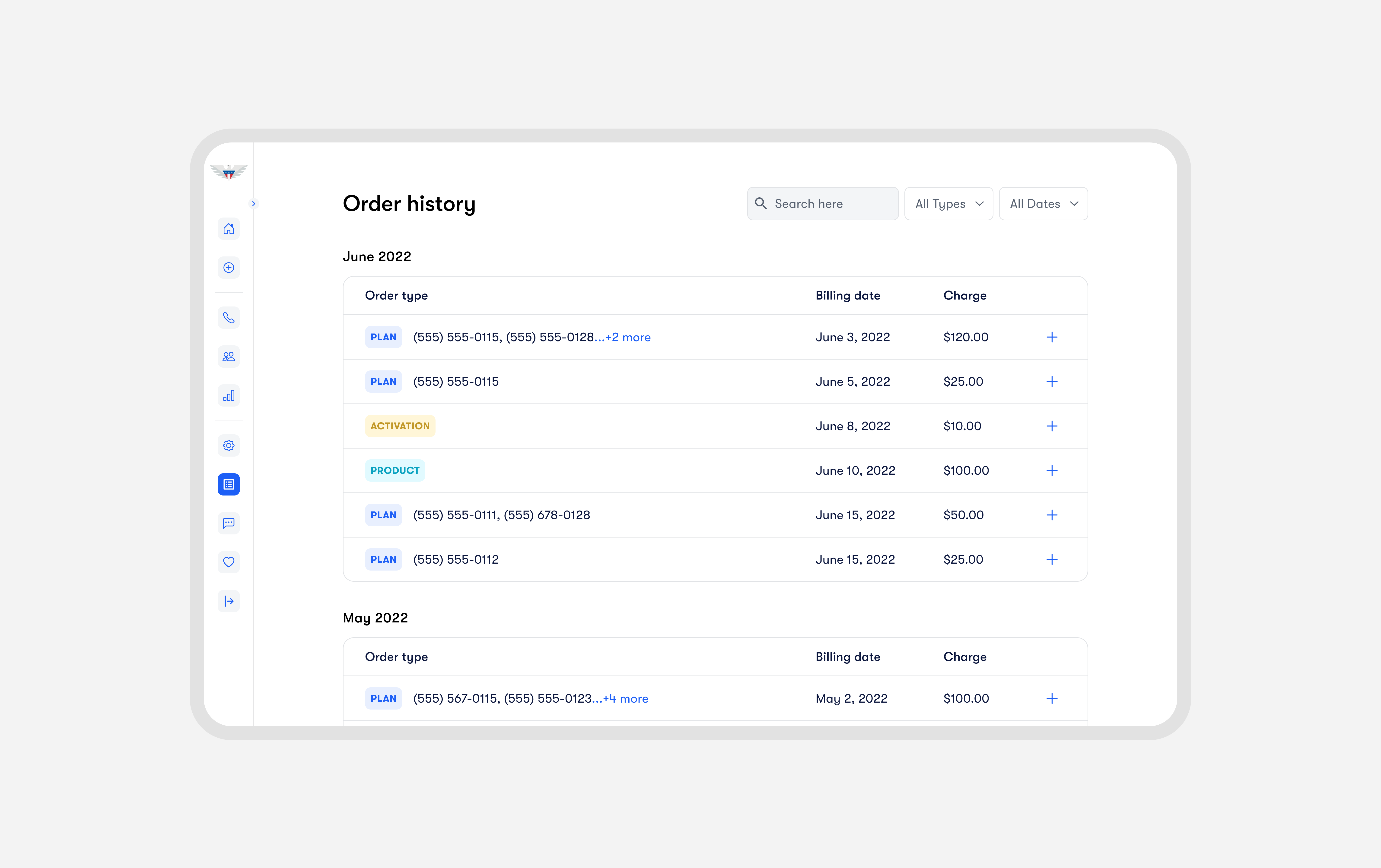 Browse thousands of History UI images for design inspiration | Dribbble
