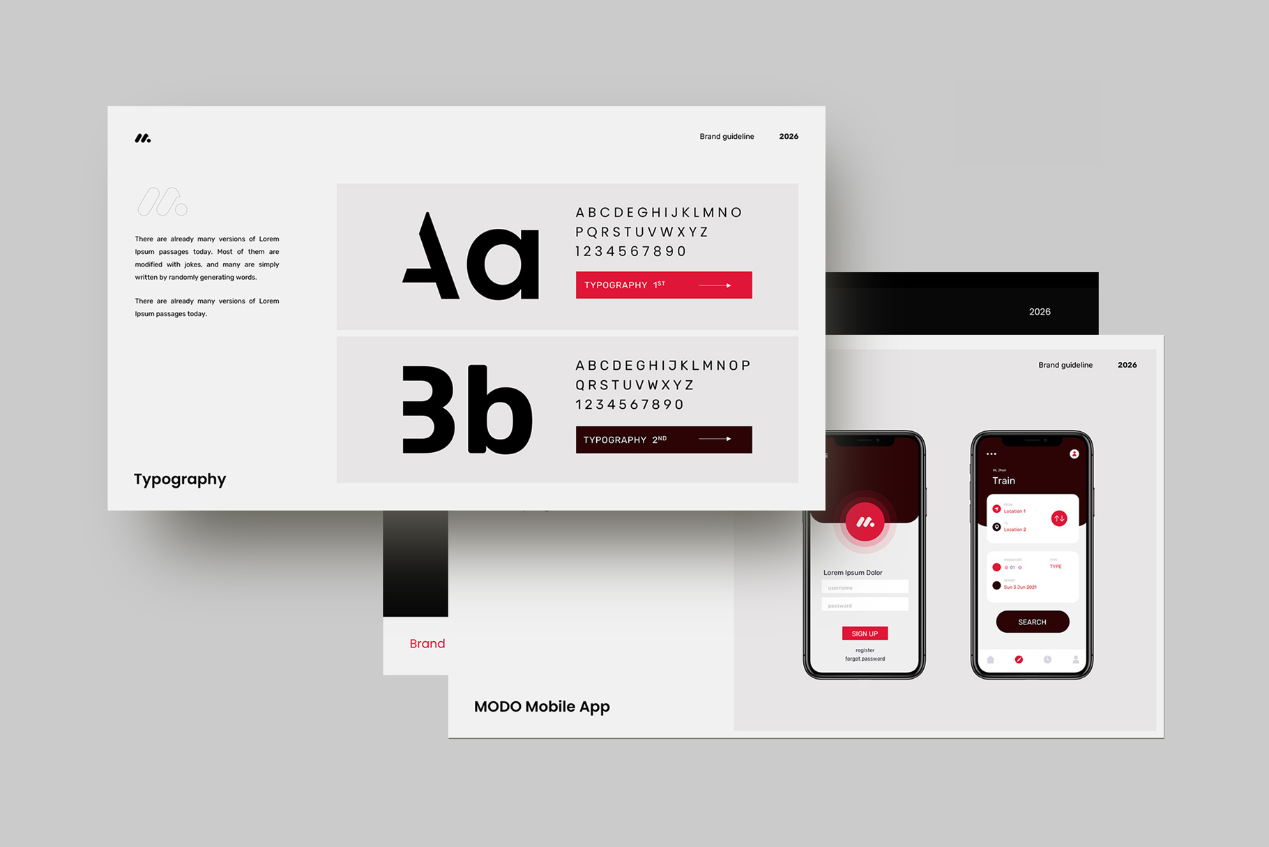 MODO - Essential Brand Identity Guidelines by Kreate-Tribe on Dribbble