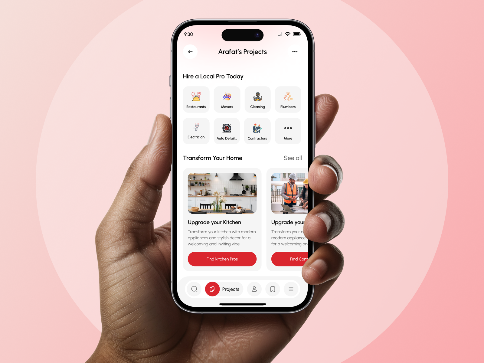Food App Concept – Nearby Restaurants & Local Services UI by Rubel ...