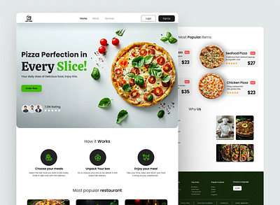 Browse thousands of UI Pizza images for design inspiration | Dribbble