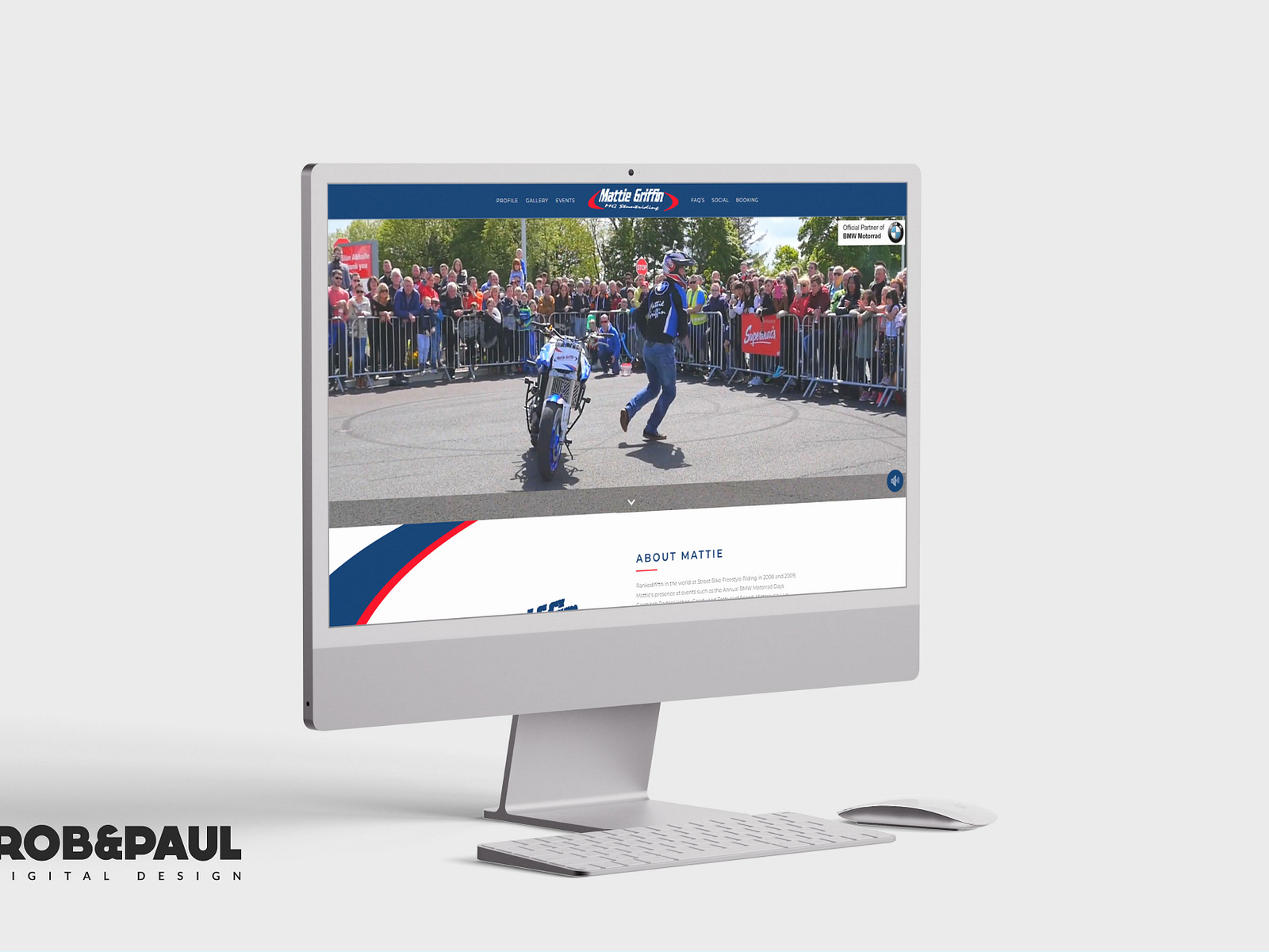 Mattie Griffin Stunt Riding by Robert OHalloran for Rob&Paul on Dribbble