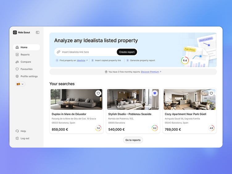 Real Estate Analytics, Property Platform | Saas Product Design by ...