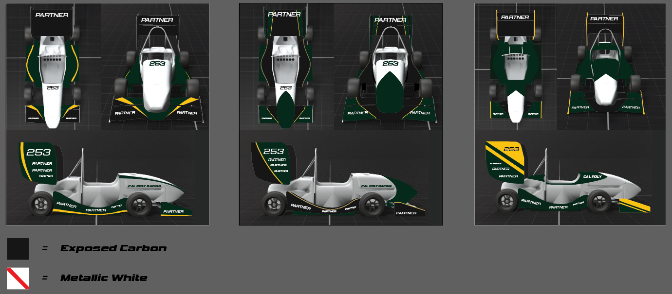 Cal Poly Racing FSAE Car Livery by Ethan Sautto on Dribbble
