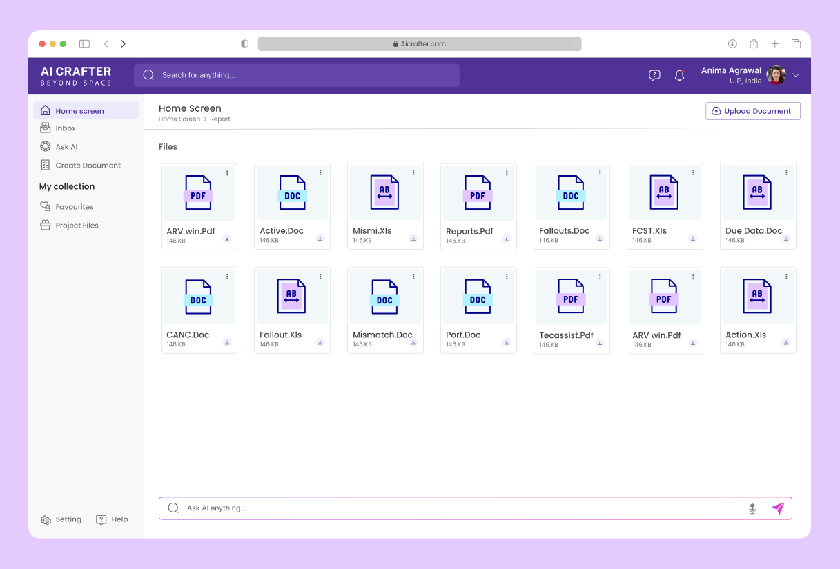 Smart Document Management | Web UI by Jacob Machado on Dribbble