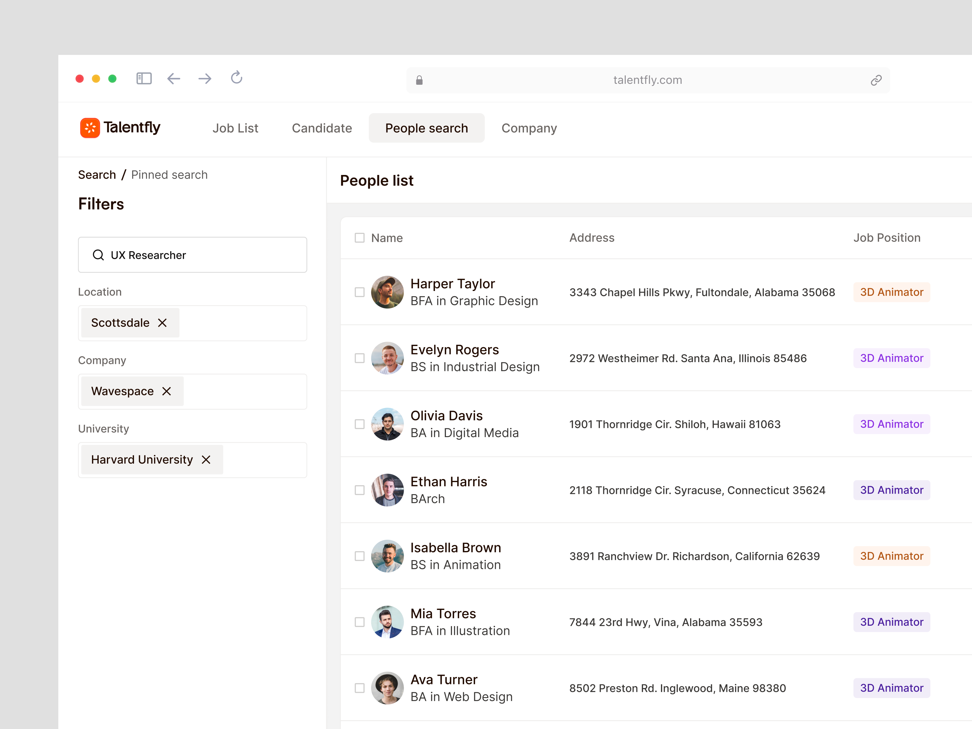 Talentfly – Recruiter Focused ATS Dashboard | UI & UX Design by Shahid ...