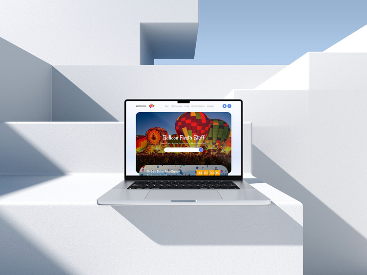 Balloon Fiesta Shopify Website – Figma UX/UI Design by REWA TECHNO on ...