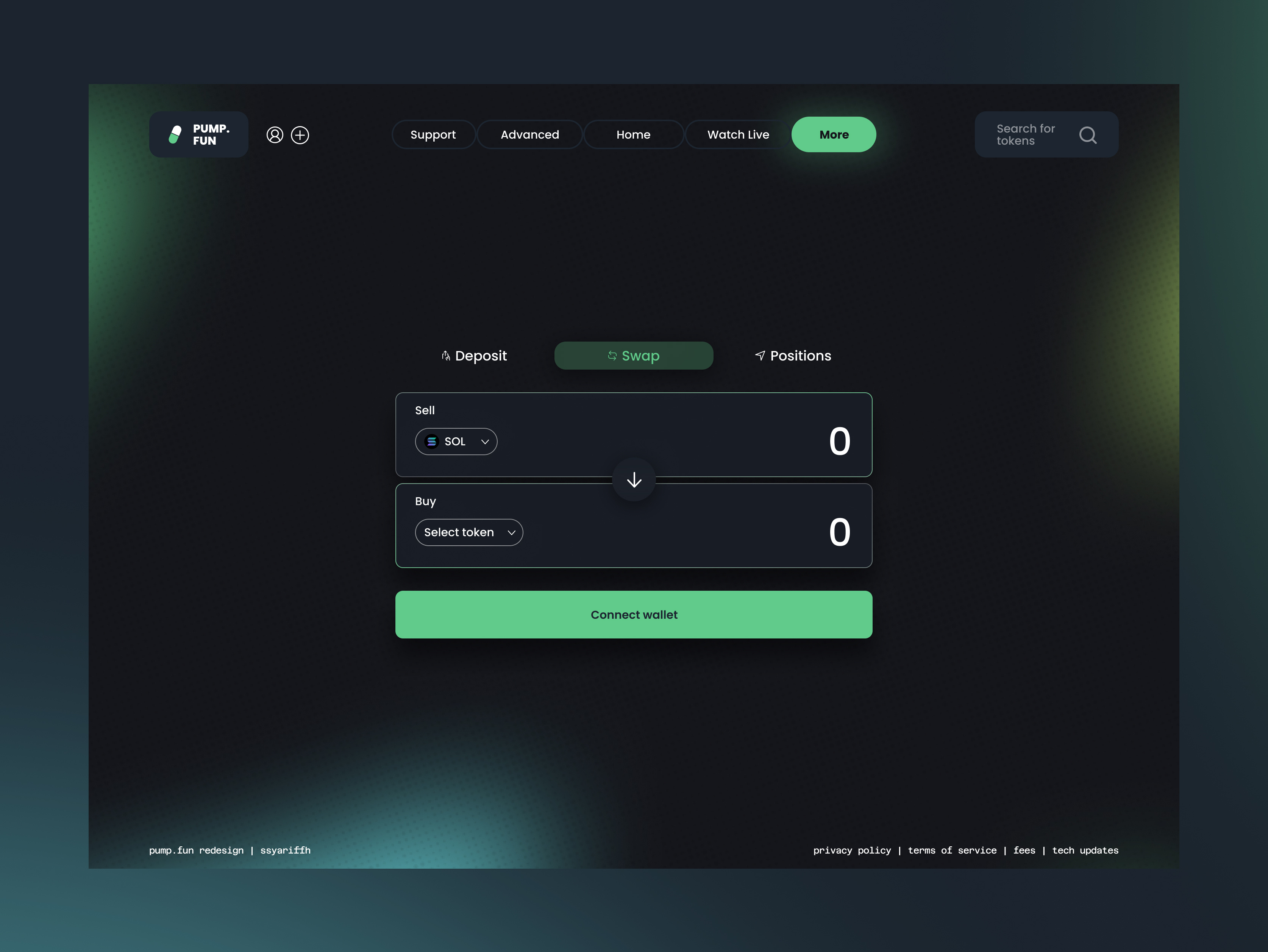 pump.fun redesign - web3 website by syarif hidayat on Dribbble
