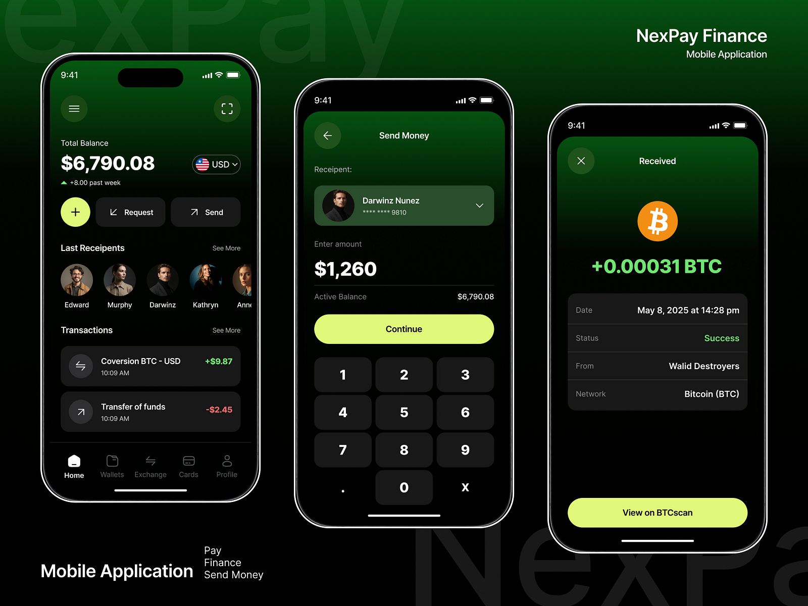 NextPay - Finance Mobile App Design by Fikri Ruslandi on Dribbble