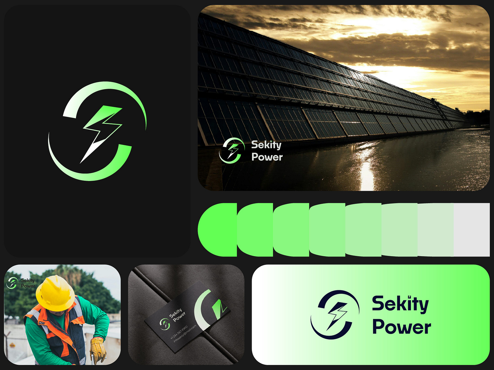 Power, energy logo brand logo design by Bappi Roy on Dribbble
