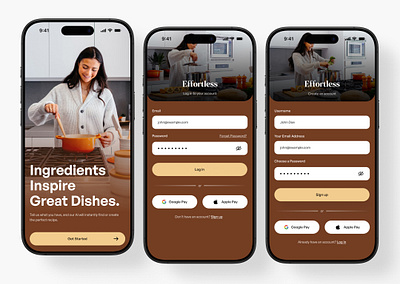 Browse thousands of Recipe Login images for design inspiration | Dribbble