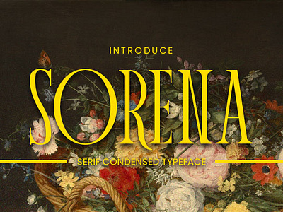 Sorena Font Preview by Dzulfikri Alwi on Dribbble