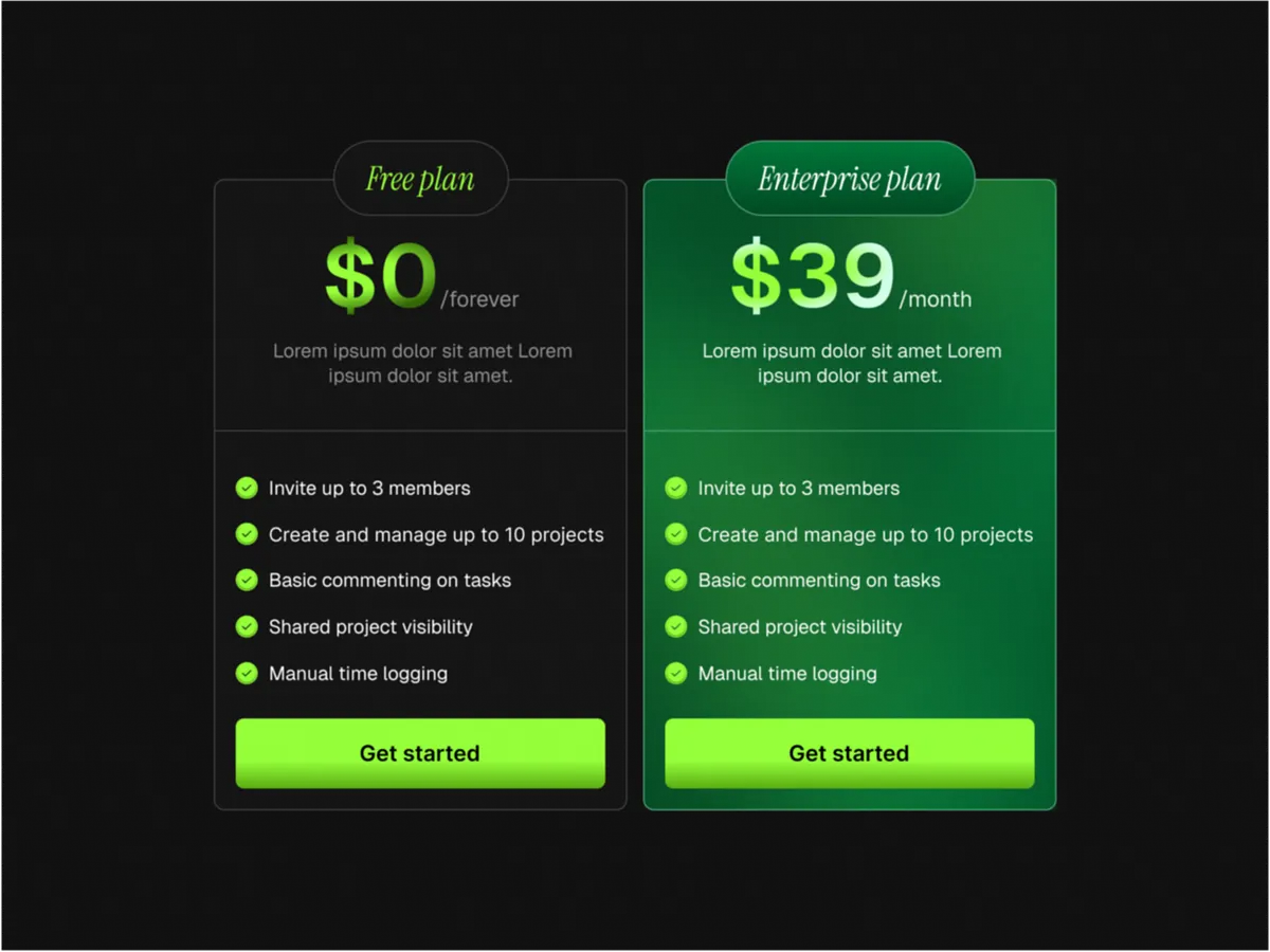 Browse thousands of Dark Theme Cards images for design inspiration | Dribbble