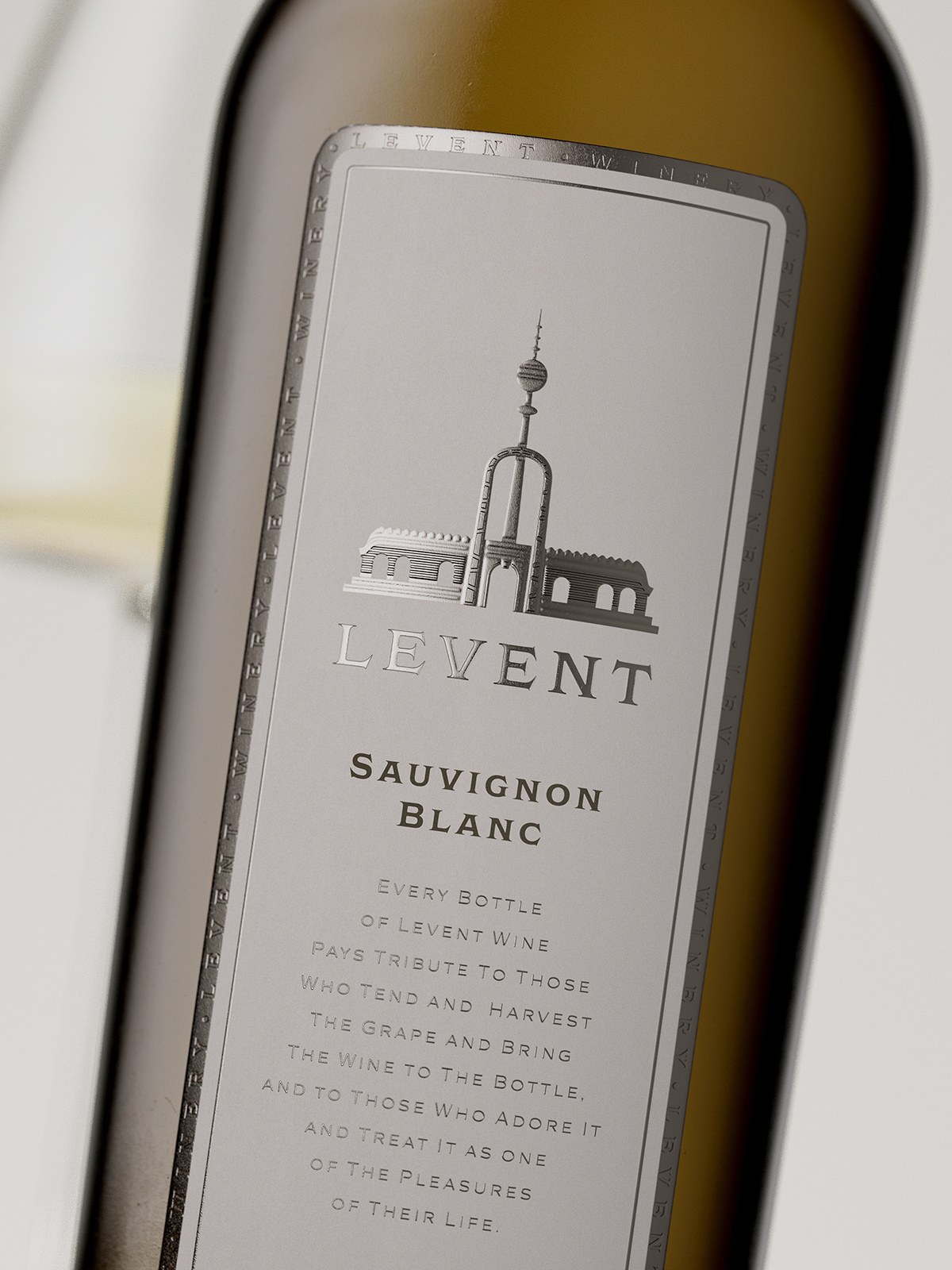 Levent Wine Label Restyle by Jordan Jelev on Dribbble
