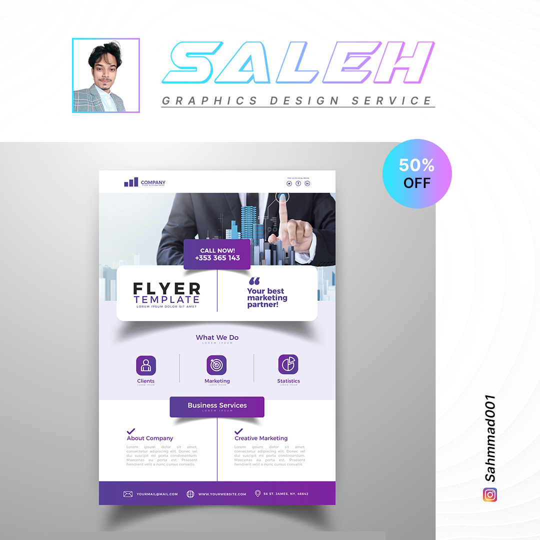 Flyer | Brochure | Poster | Leaflet | Banner | Logo | Postcards by ...