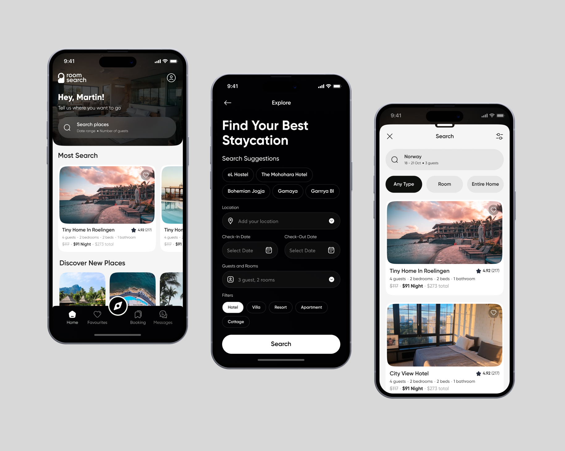 Room Search - Room booking App by DesiznLab Studio on Dribbble