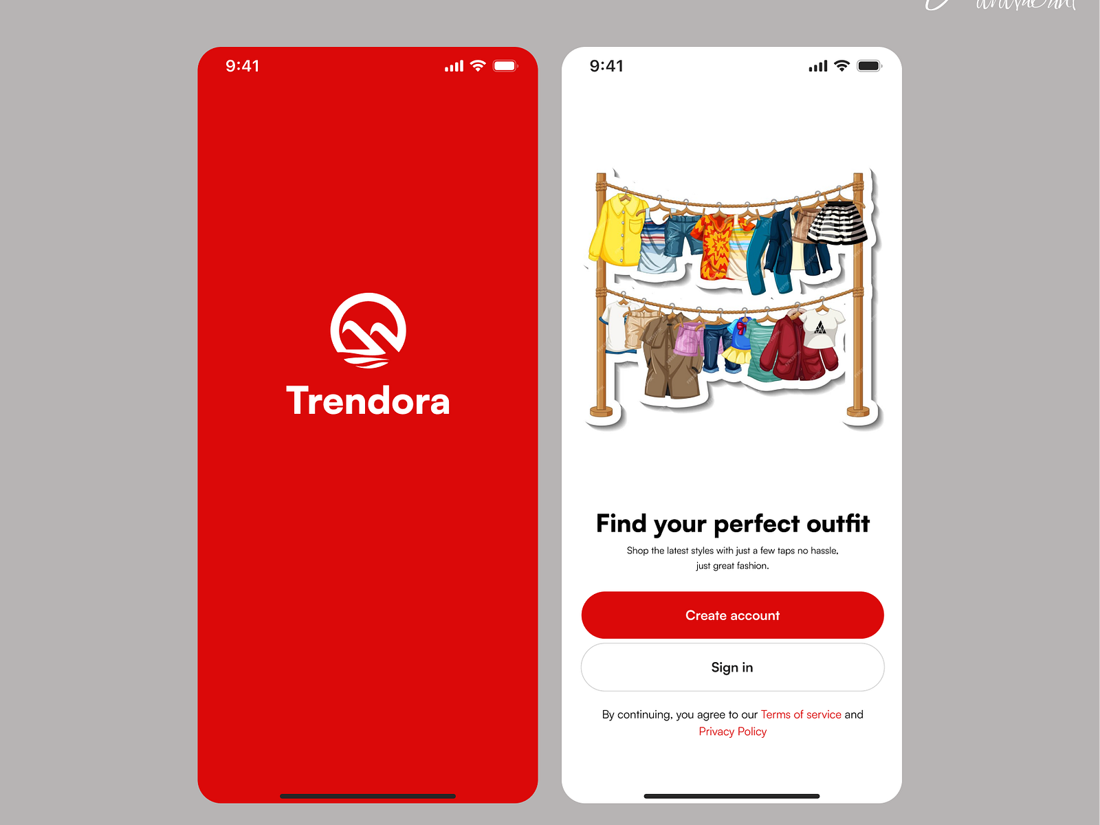 Trendora(Fashion) by Qazeem Rasaq on Dribbble