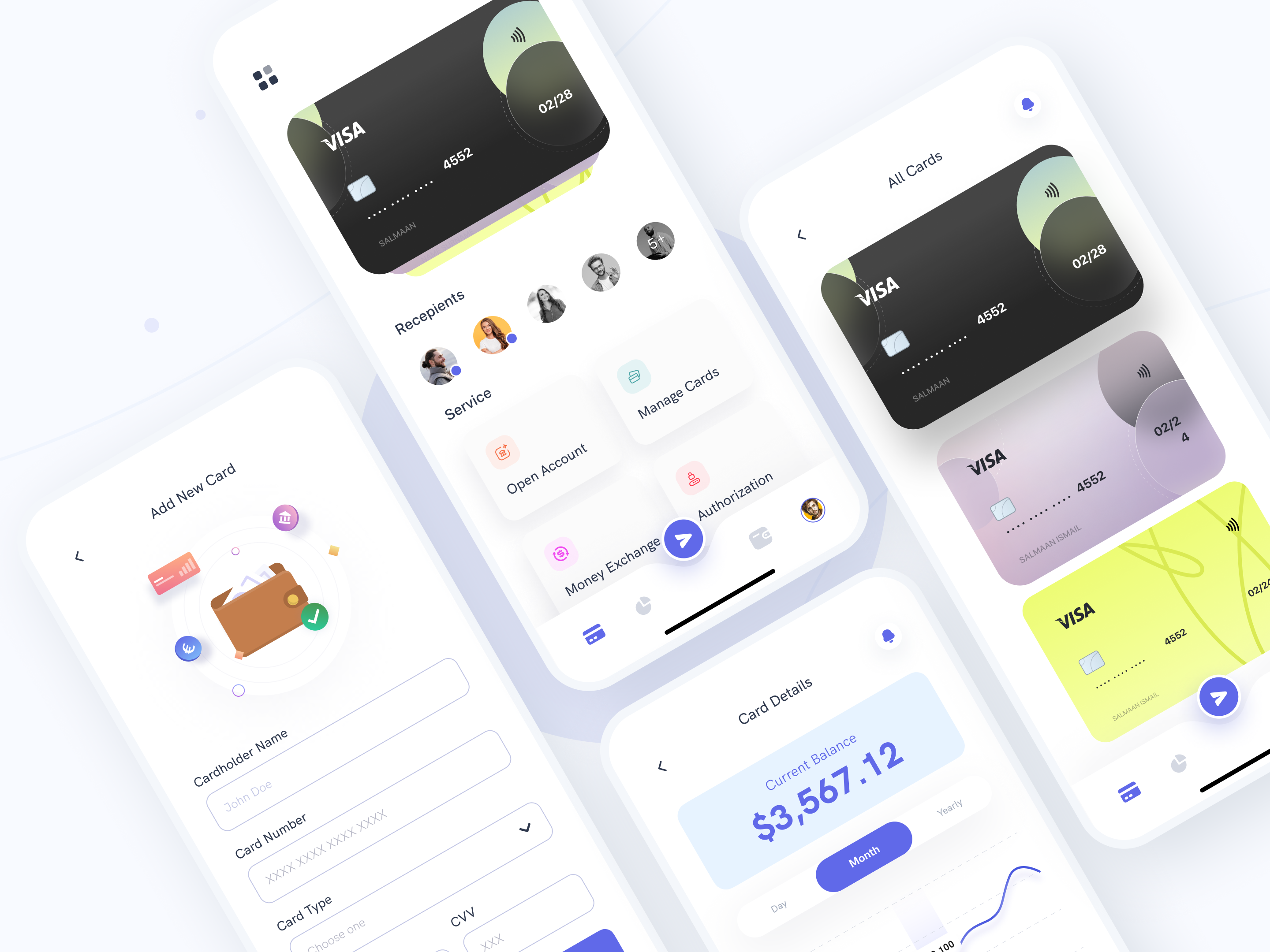 Unity Bank App UI Design by Salmaan.Design on Dribbble