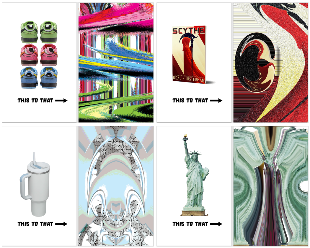 Real World Object Distortions by Drew Groom on Dribbble