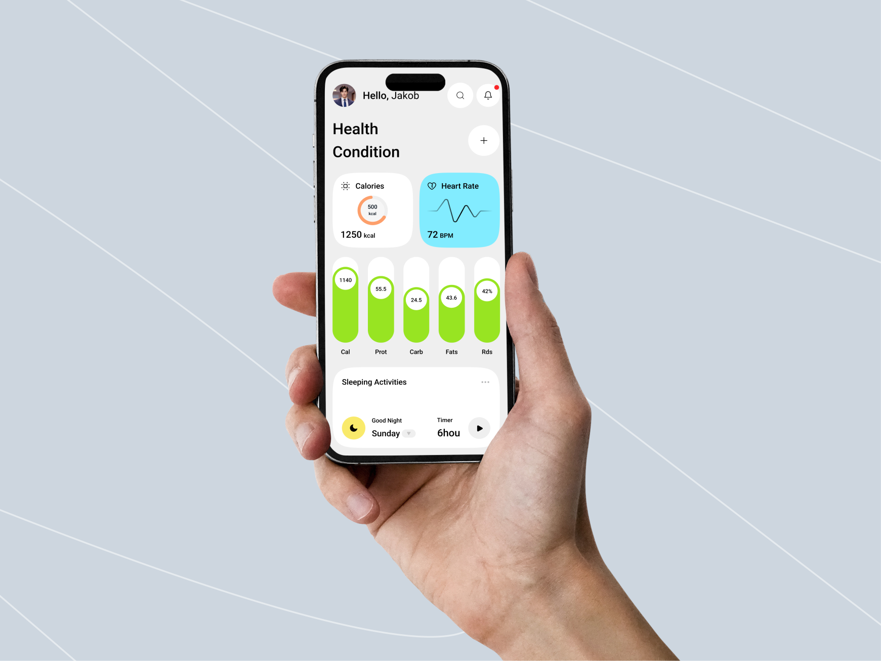 Health Tracker Mobile App by Harunur Rashid on Dribbble