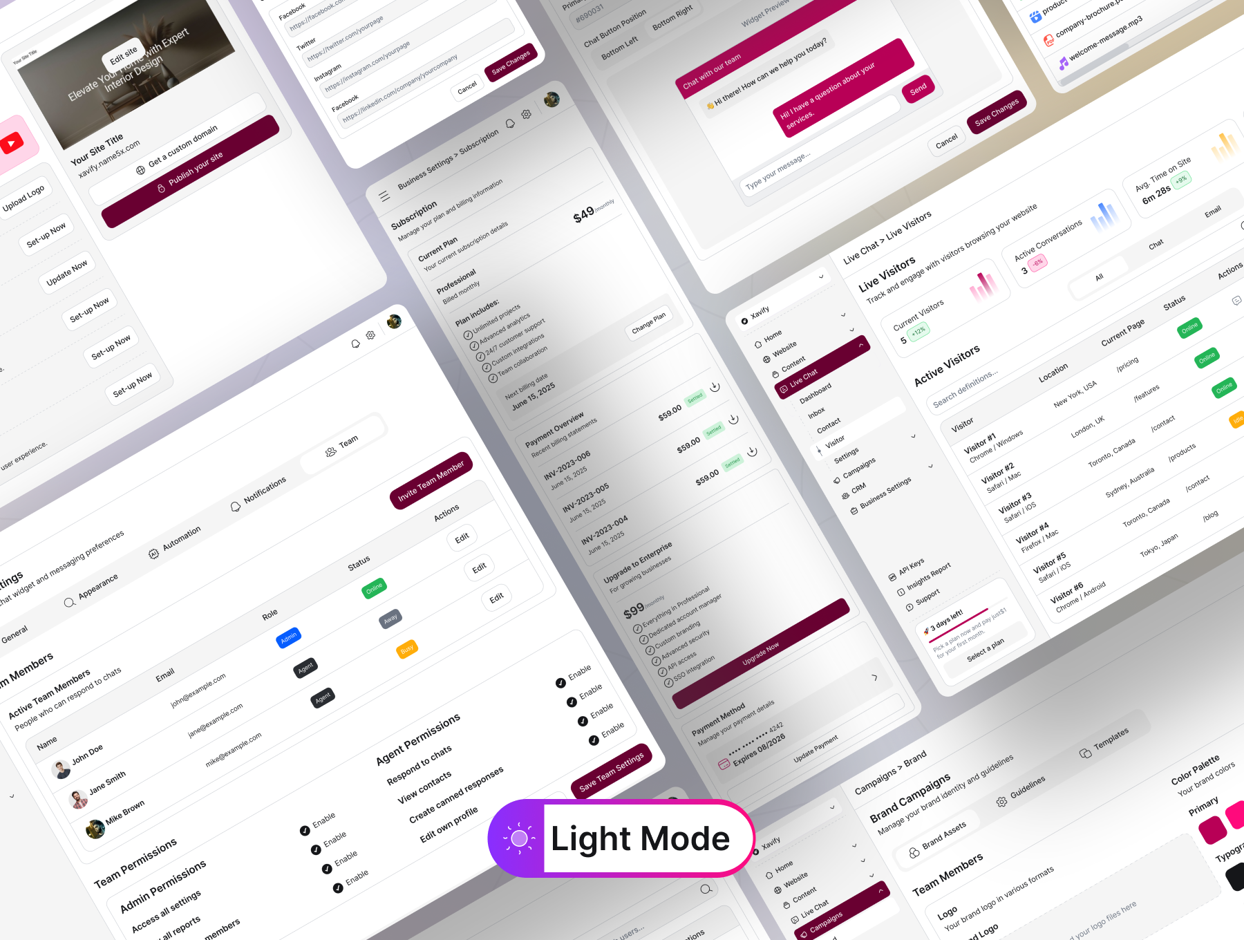 Website & Business Management Web App UI Kit – Now Available! by Saleh ...