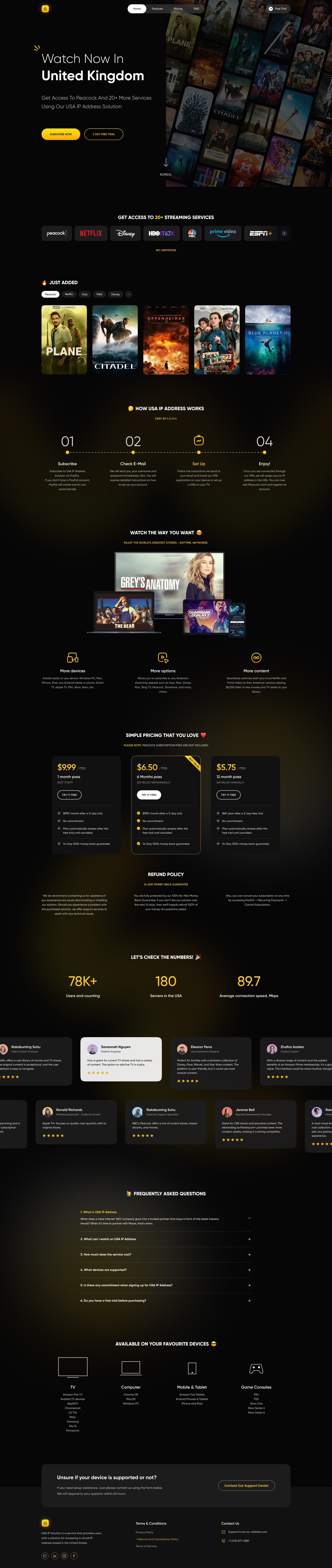 USIP | US Cloud & IP Services by IX Studio on Dribbble