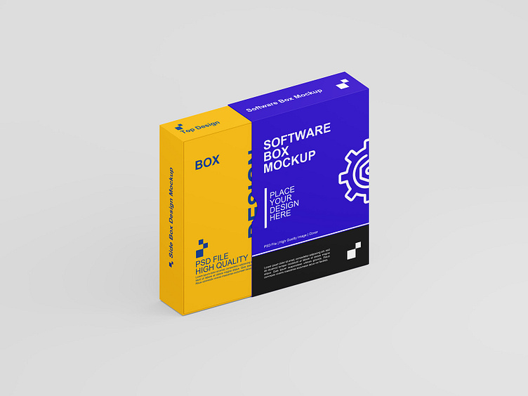 Box Mock Up by mrfauzi on Dribbble