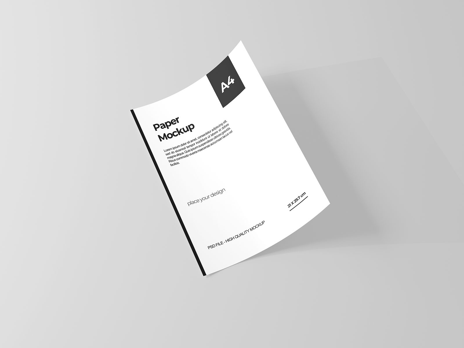 Paper Mock Up by mrfauzi on Dribbble