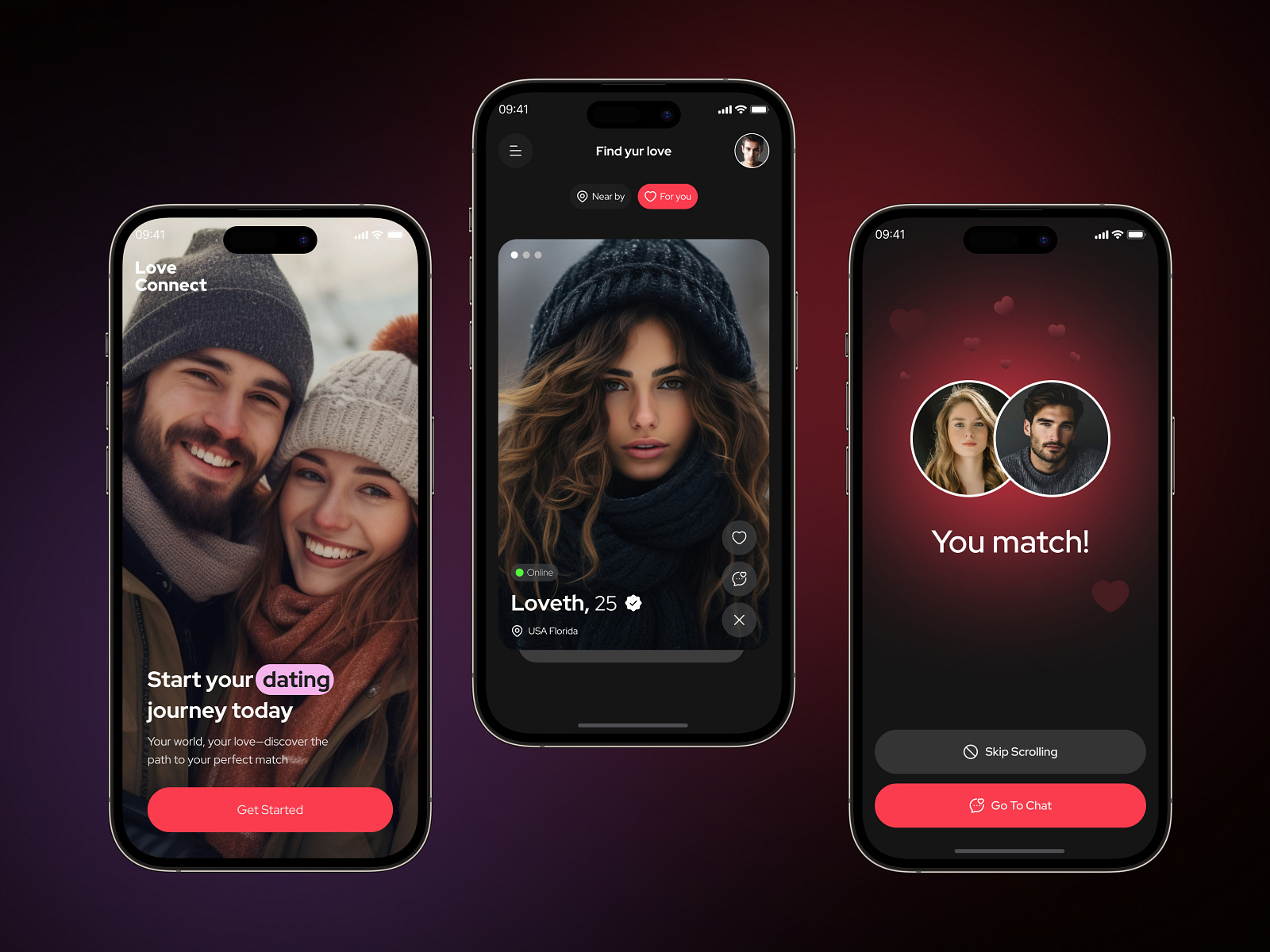 Dating Mobile iOS App by SK RADWOAN for Kites Design on Dribbble