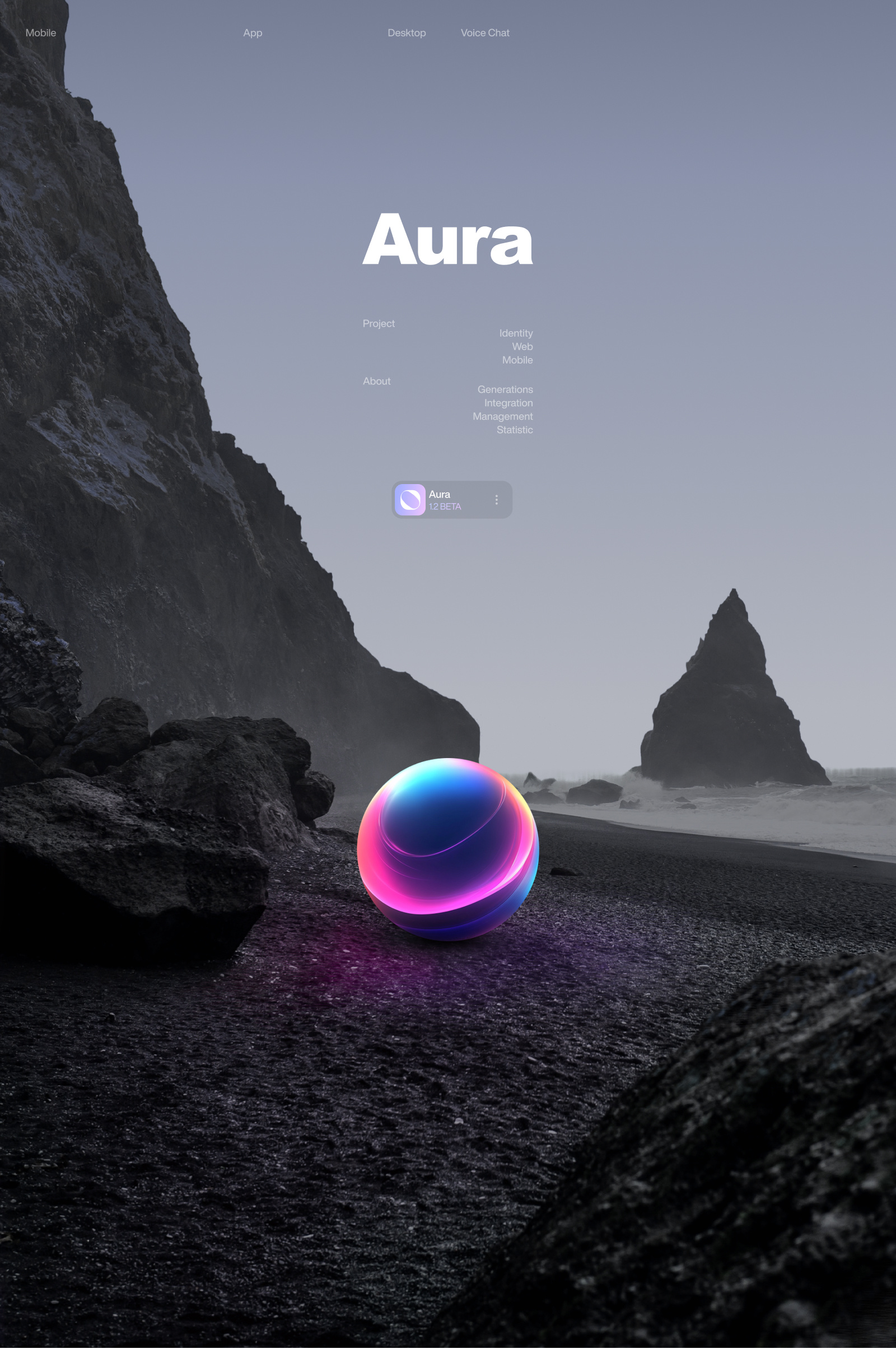 Branding for AURA — your personal AI assistant by Afterglow on Dribbble