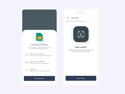 ID Verification UI by Ihedioha Ijeoma on Dribbble