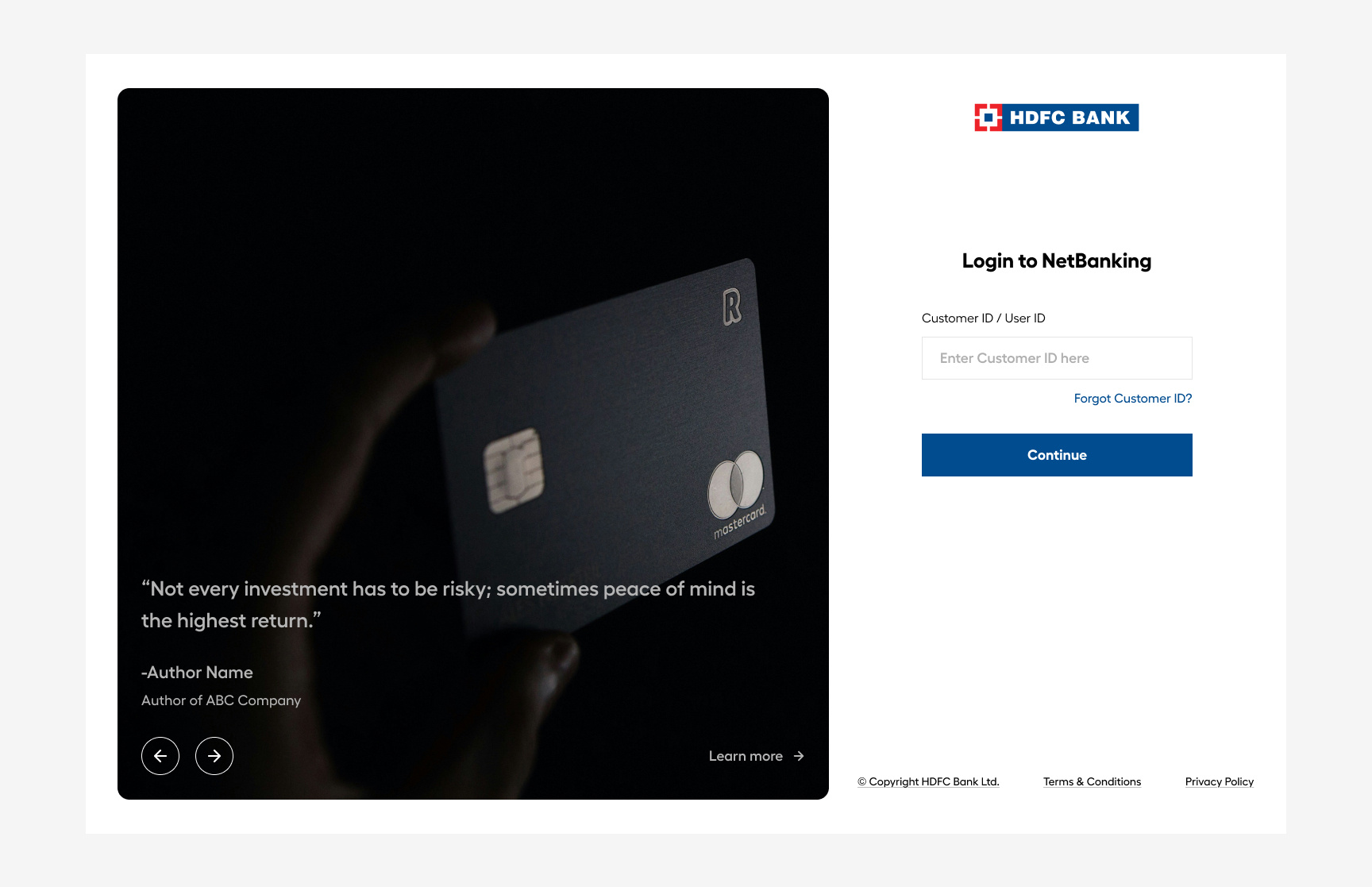 Browse thousands of Bank Login Page images for design inspiration ...