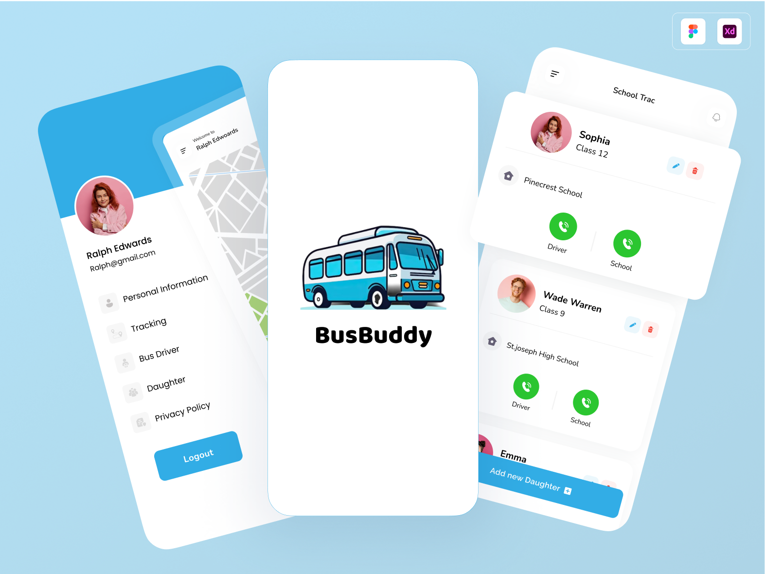 BusBuddy: Kids' Bus Adventure App 🚍🎉 by Abdur Rehman on Dribbble