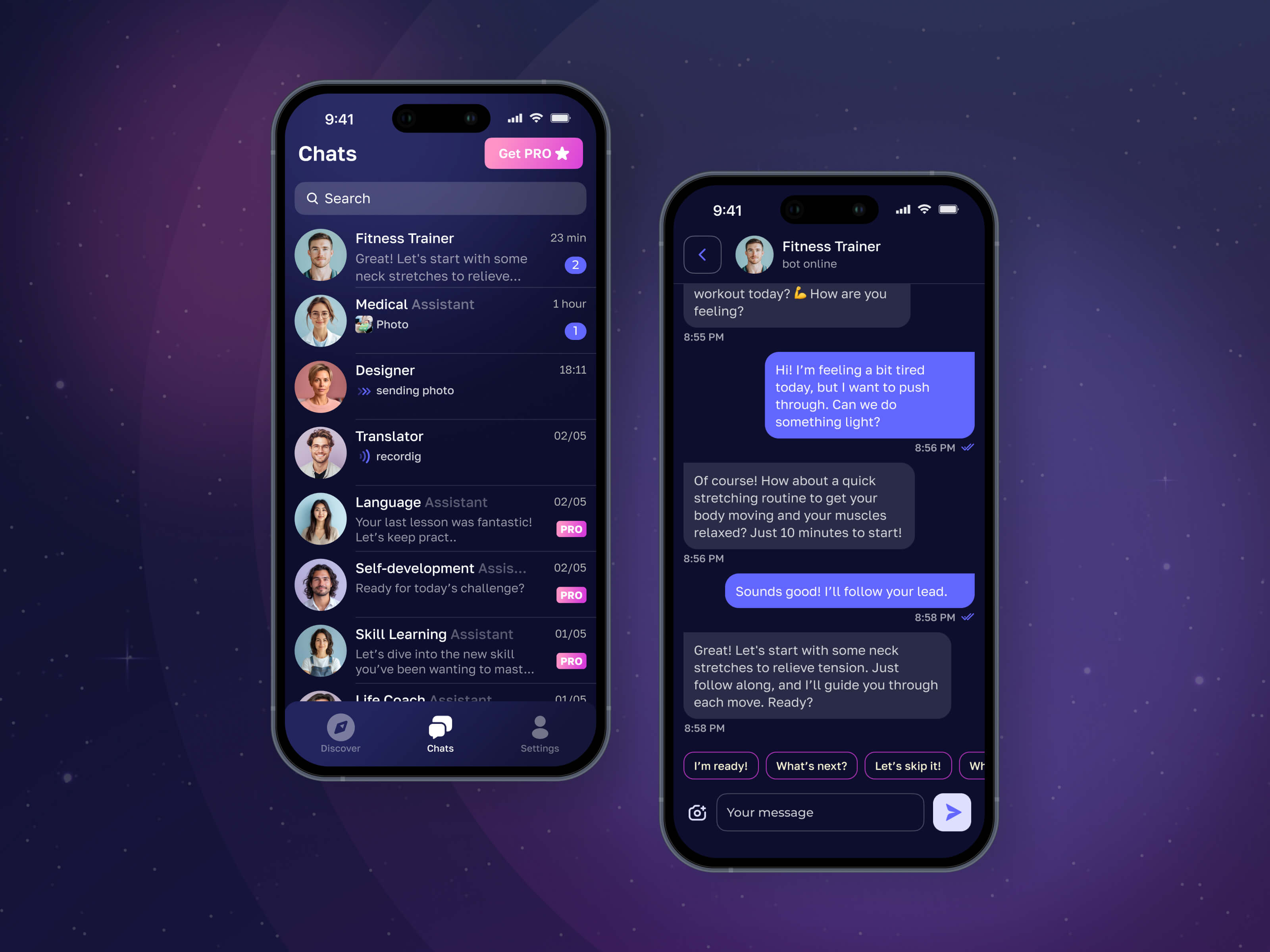 AI Chat Bot App | App Interface | Mobile Design | Chatbot UI by ...