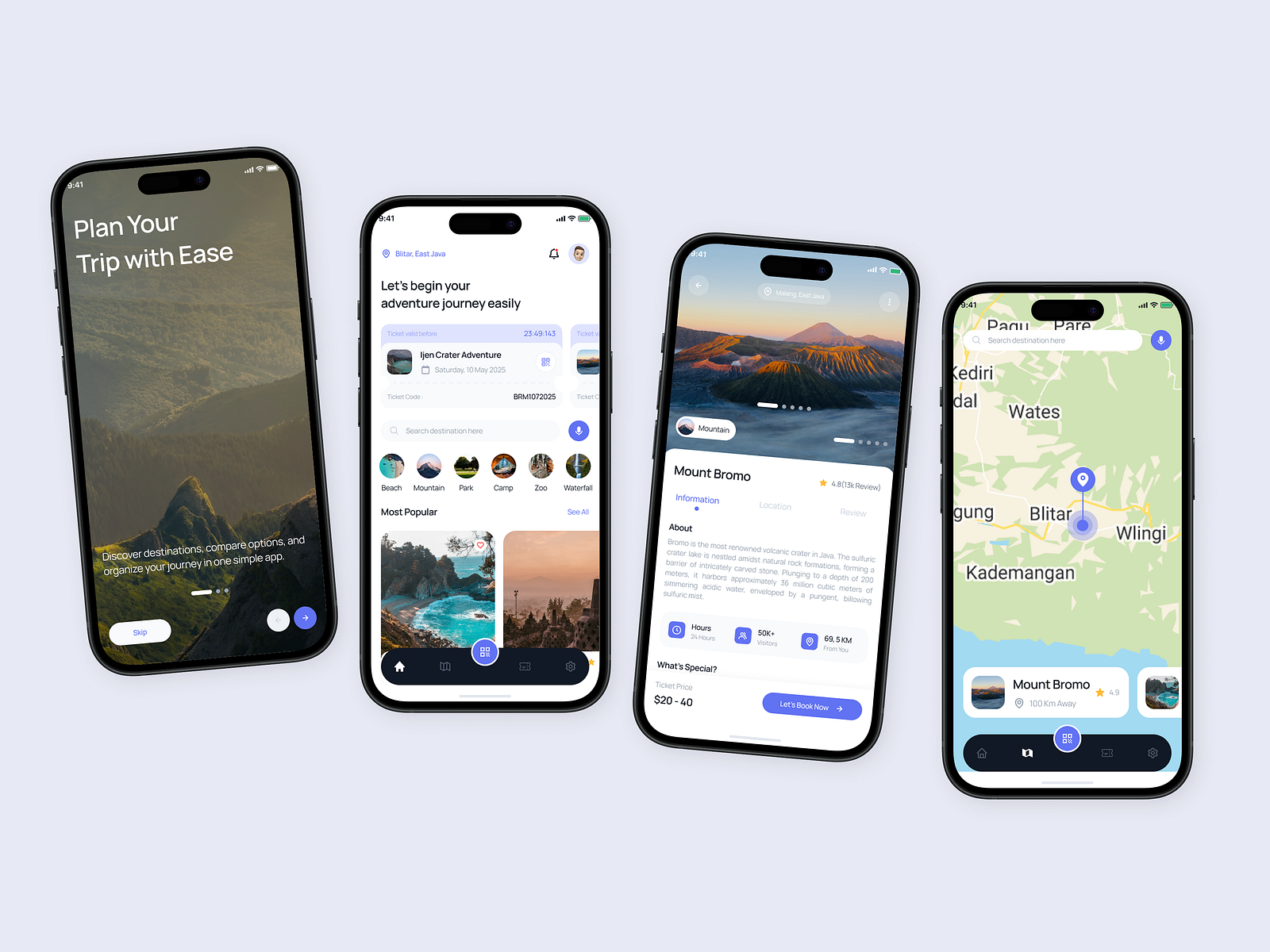 Traveline - Traveling & Ticket Booking Mobile App by Adam Himawan on ...