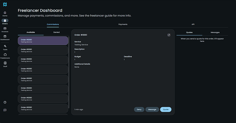 Candor Studios - Full-stack Freelancer Platform by slzdesign on Dribbble