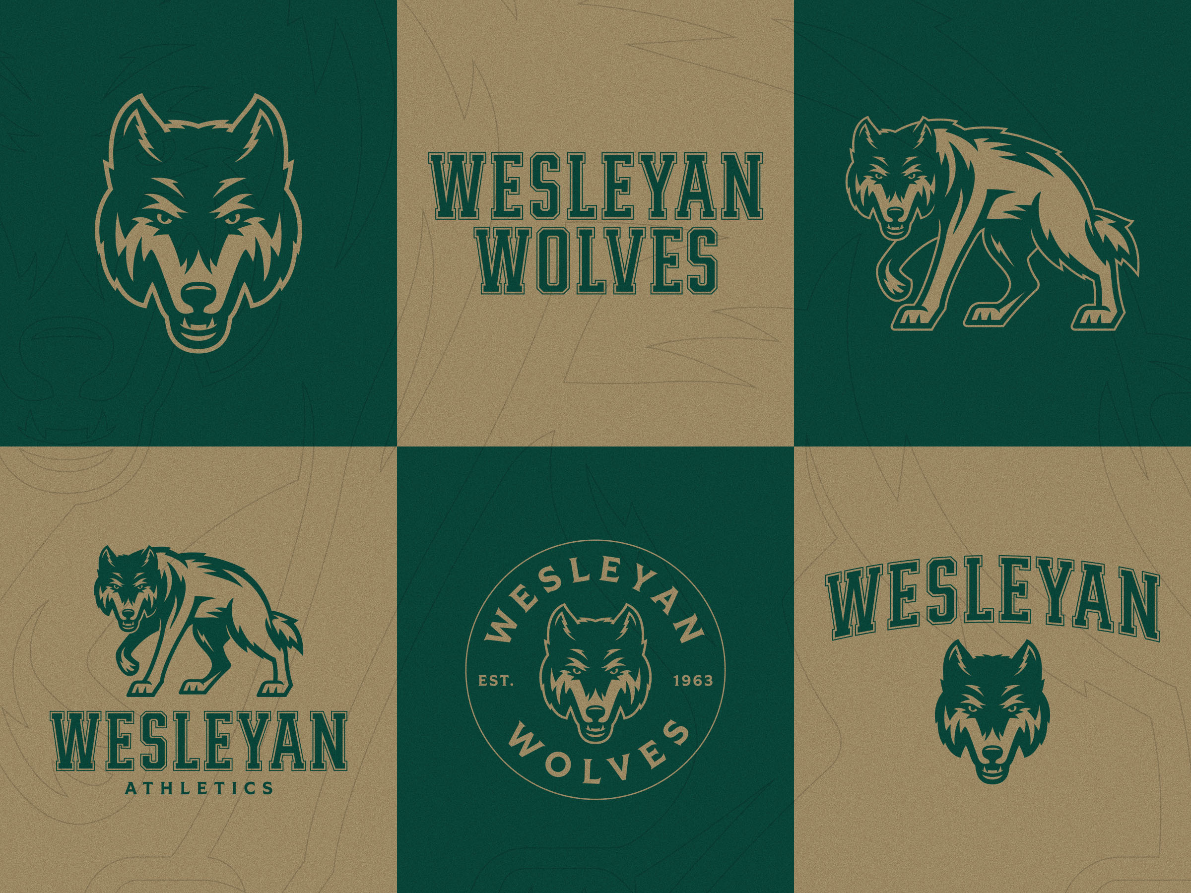Wesleyan Wolves | Rebranding by Dan | Design Shark® on Dribbble