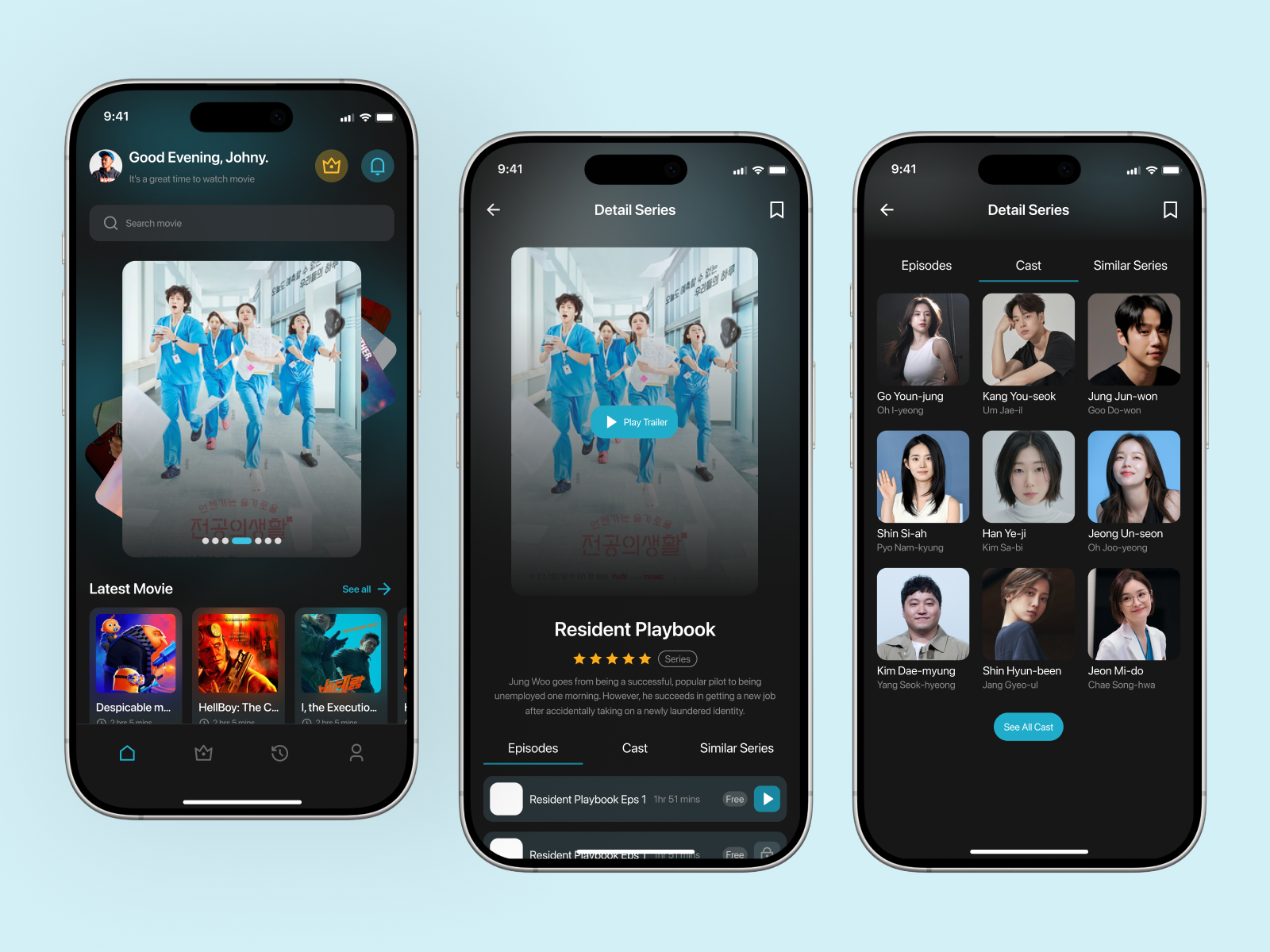Movie Mobile App by Leontius Yacob Krisna on Dribbble