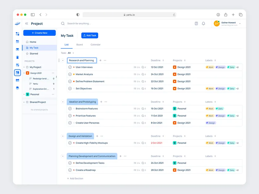 Browse thousands of Task List images for design inspiration | Dribbble