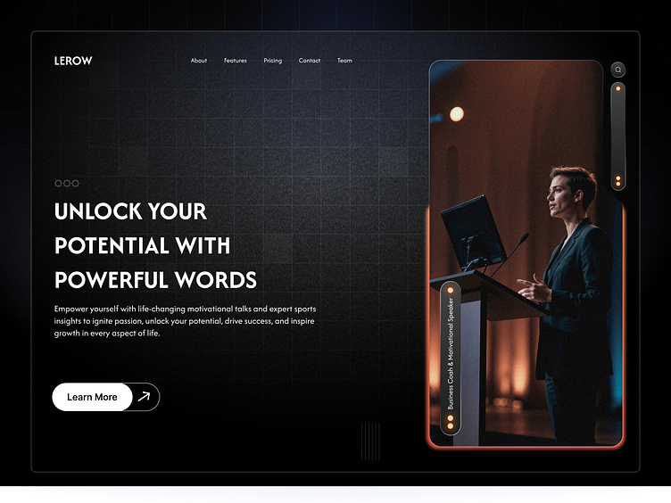 Company Website Design - Hero UI by DevDock on Dribbble